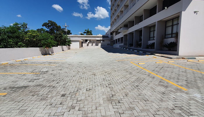 Estrutura do solo da Unidade de Lazer Socorro é reforçada para garantir ...