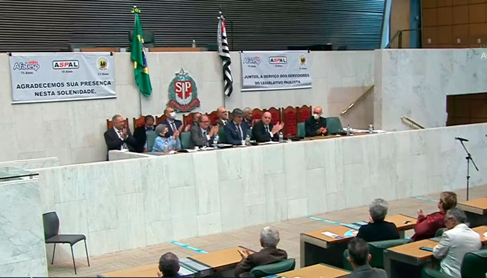 Entidades parceiras da AFPESP comemoram aniversário em sessão solene na ...